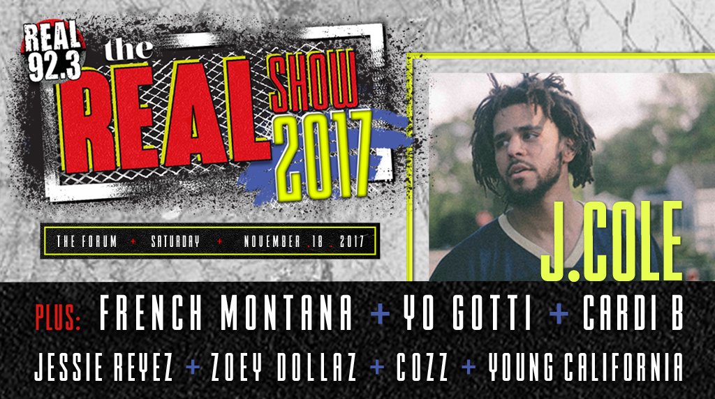 J. Cole, French Montana, Cardi B & More To Perform at REAL 92.3’s 'The ...